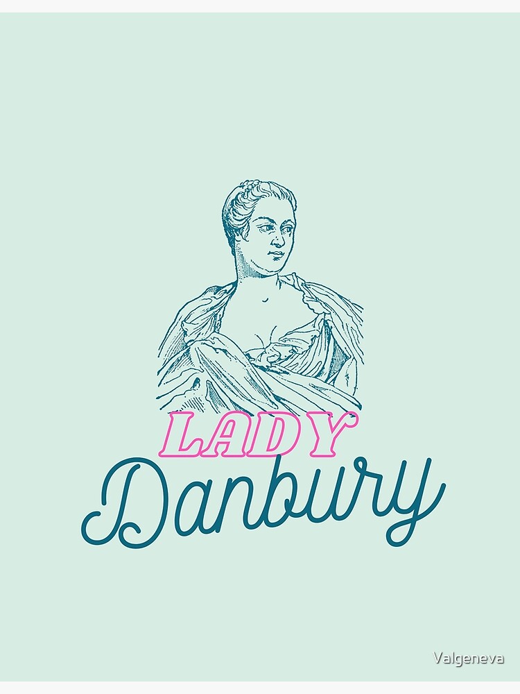 "Lady Danbury" Poster for Sale by Valgeneva | Redbubble