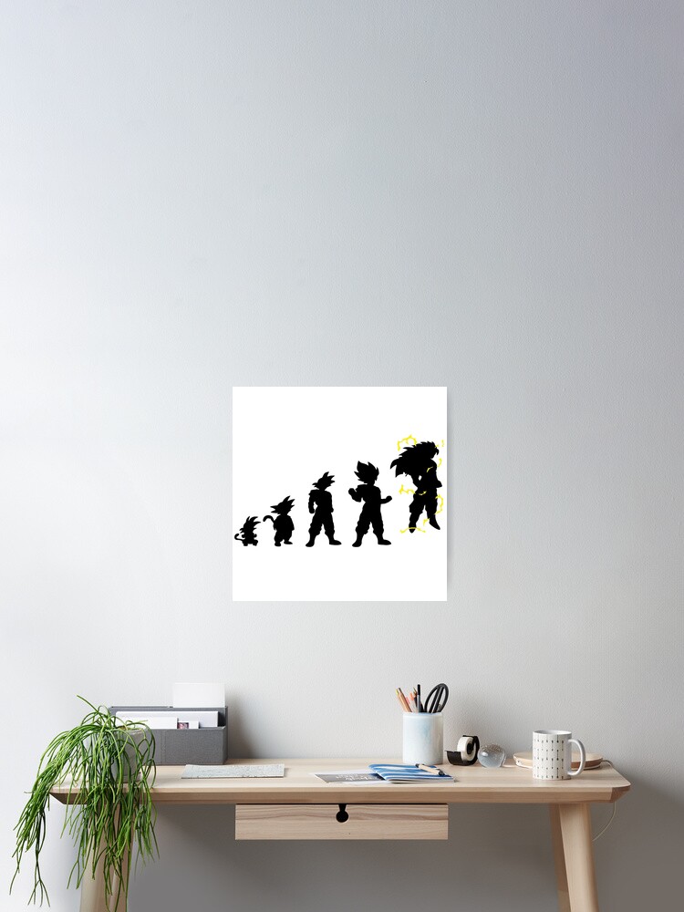 "goku evolution" Poster for Sale by garapankus | Redbubble