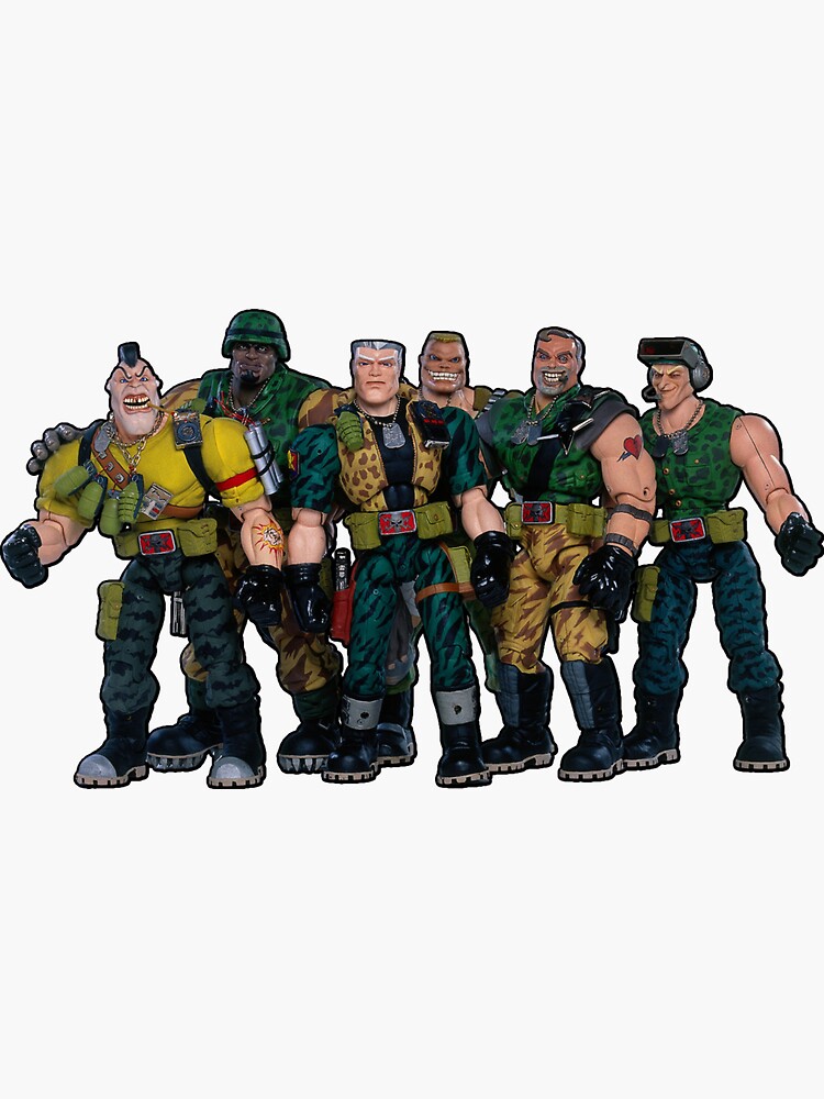 "Commando Elite" Sticker for Sale by Double-Ghost | Redbubble