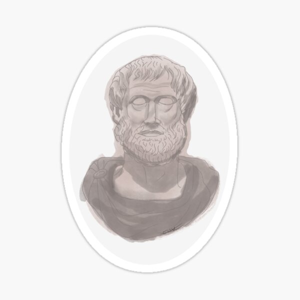 "Aristotle" Sticker for Sale by SpringofDelphi | Redbubble
