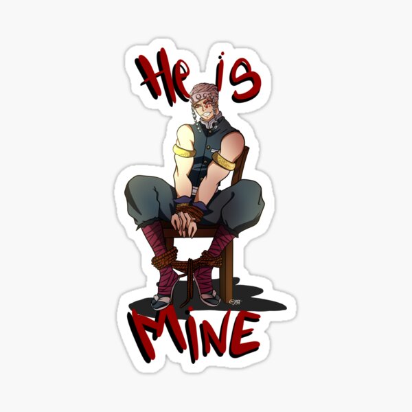 "he is mine" Sticker for Sale by JairJaspe | Redbubble