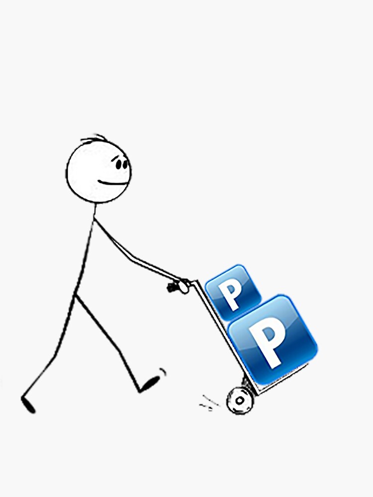 "Pushin' P" Sticker by Hornets999 | Redbubble