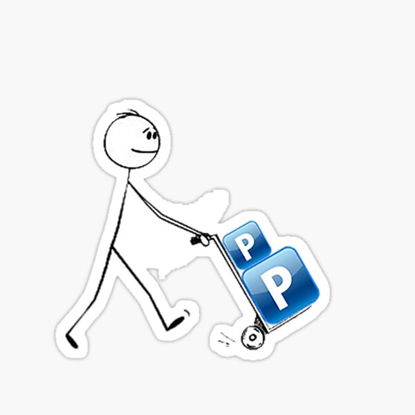 "Pushin' P" Sticker by Hornets999 | Redbubble