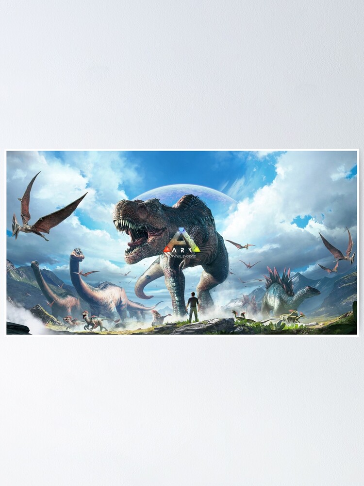 "ARK: Survival Evolved" Poster by SuperGamingX | Redbubble
