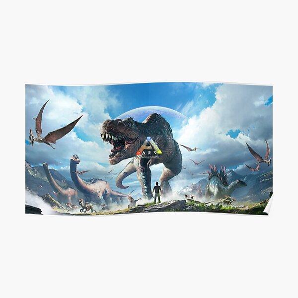 "ARK: Survival Evolved" Poster by SuperGamingX | Redbubble
