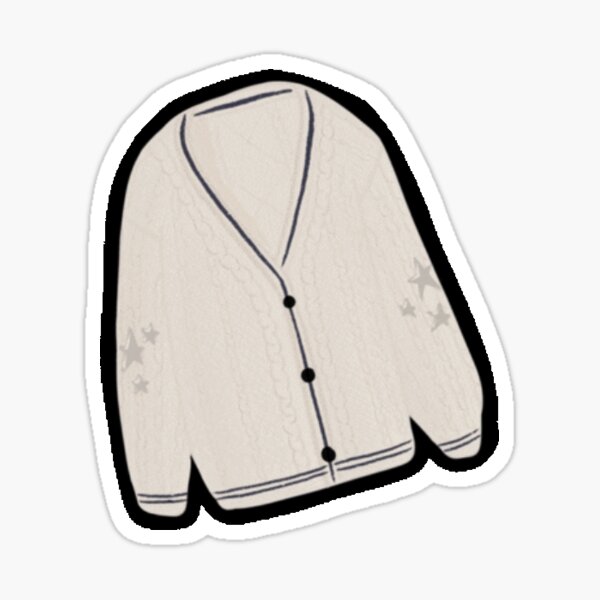 "Taylor Swift Cardigan" Sticker for Sale by Sylvietjes | Redbubble
