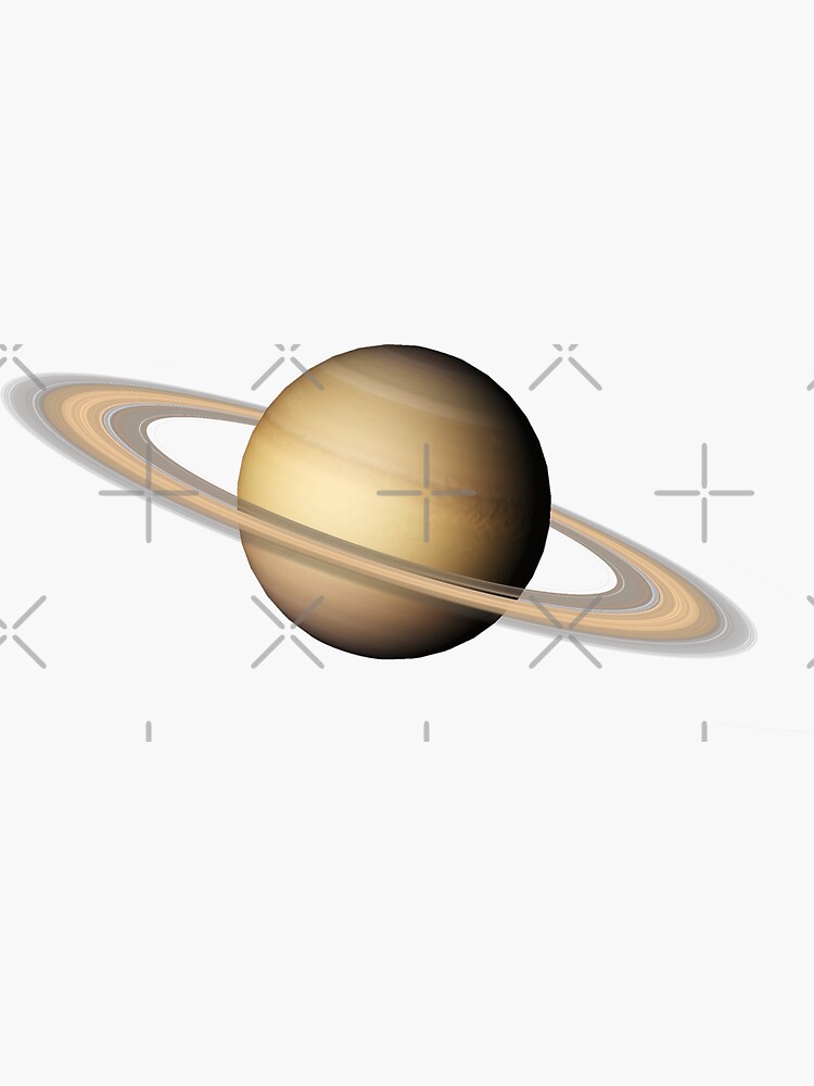 "Saturn Planet Space" Sticker by qraphs | Redbubble