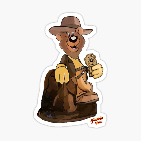 "Joe The Bear - Raider" Sticker for Sale by FacundoUnia | Redbubble