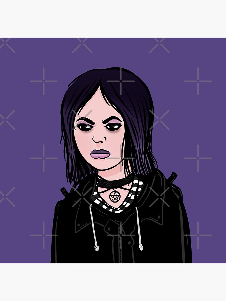 "Rachel Roth AKA Raven of the Teen Titans" Poster by illograph | Redbubble