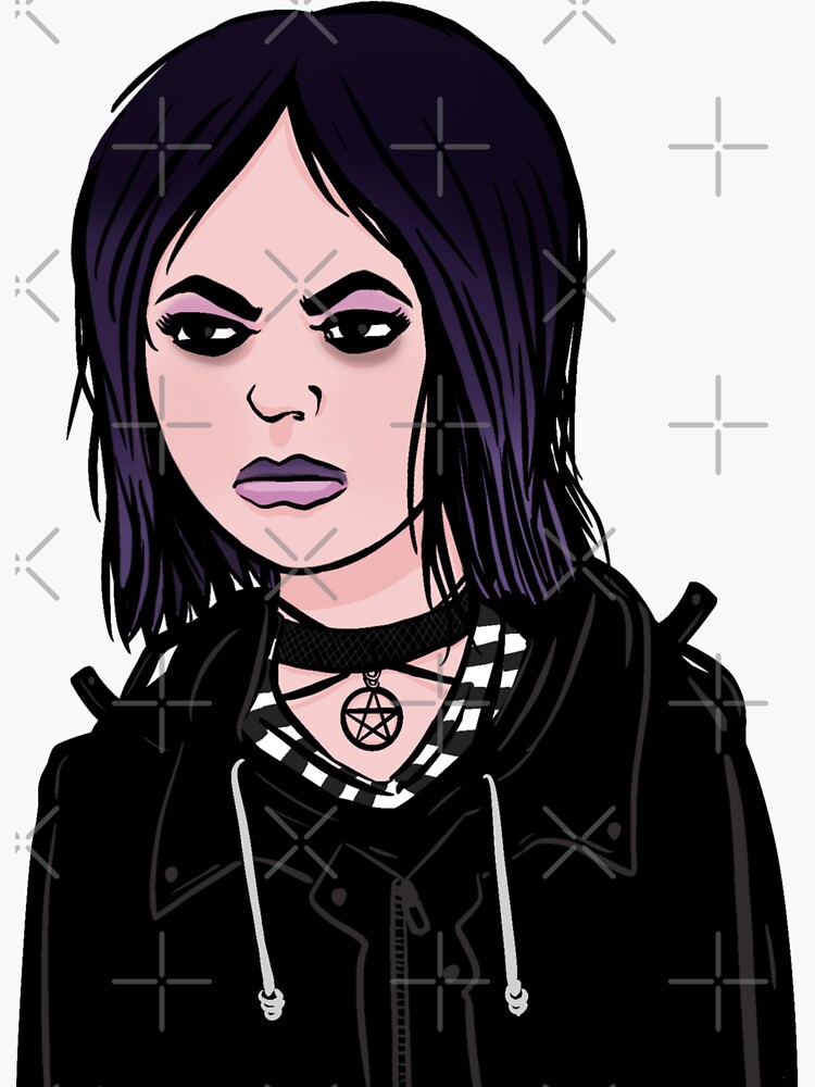 "Rachel Roth AKA Raven of the Teen Titans" Sticker for Sale by ...