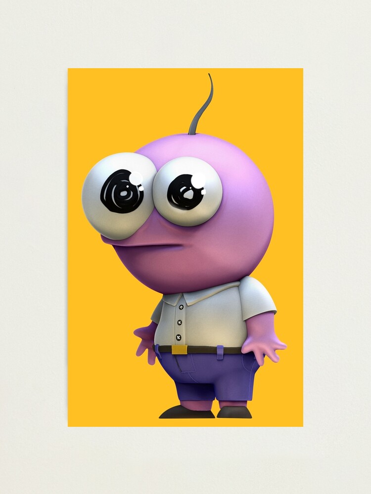 "SMILING FRIENDS - Pim 3D, Alan, bliblie, Grim, Gleb or Glep(author's ...