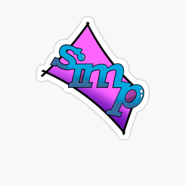 "Simp Logo" Sticker for Sale by WiddershinsShop | Redbubble