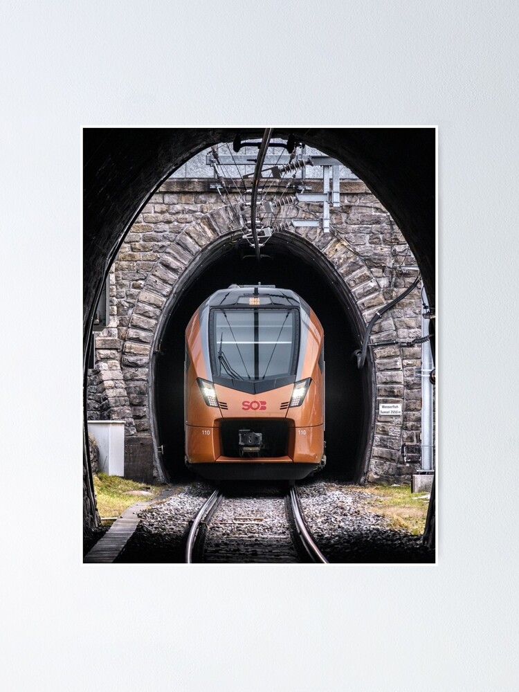 "Schweizerische Südostbahn SOB Railway" Poster by surecanmakeit | Redbubble