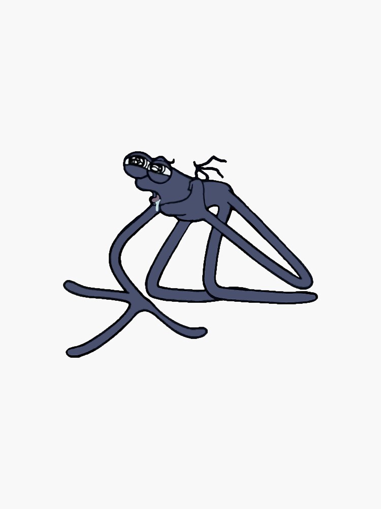 "Smiling Friends Jeremy Entertainment Sticker" Sticker for Sale by ...