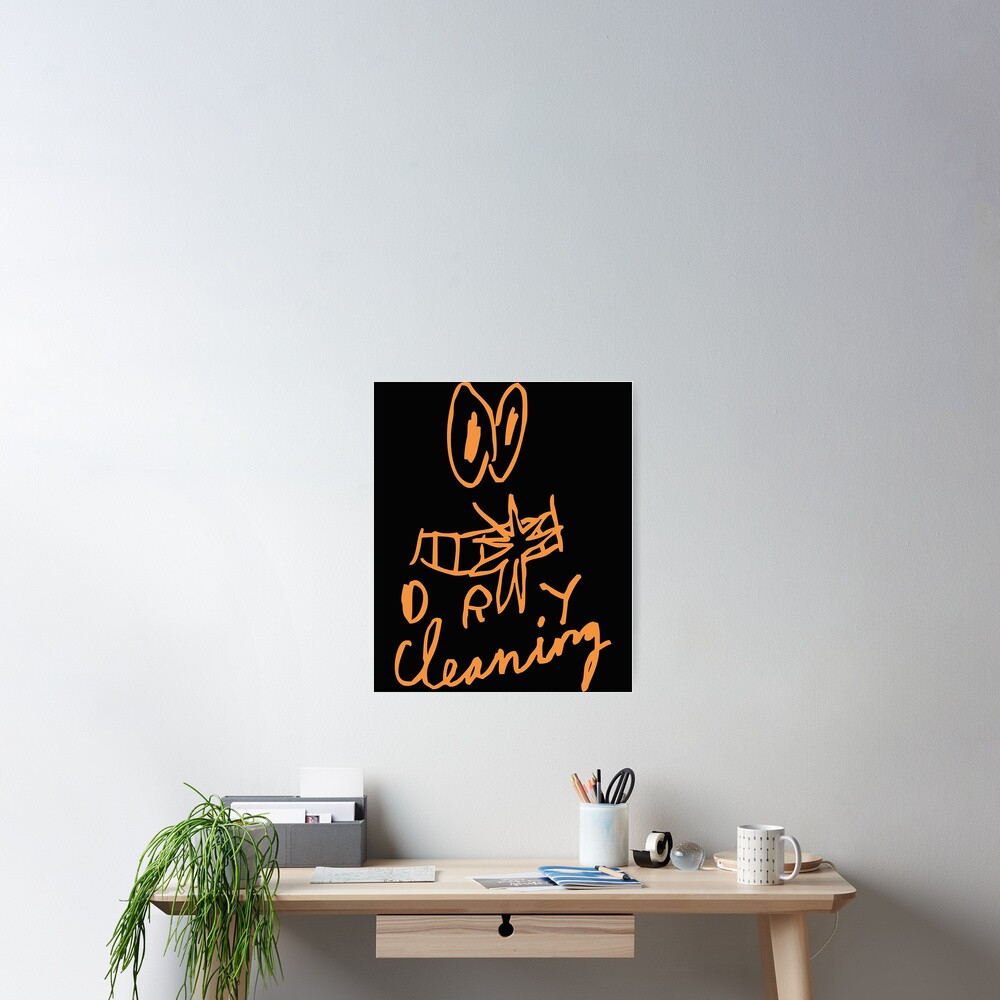 "Dry Cleaning Band Merch" Poster for Sale by KathyCarlisle | Redbubble