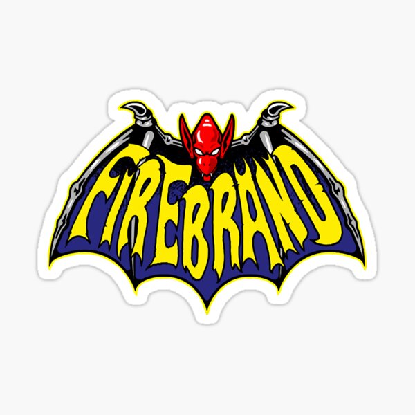 "Firebrand - Yellow stroke " Sticker by monjoconto | Redbubble