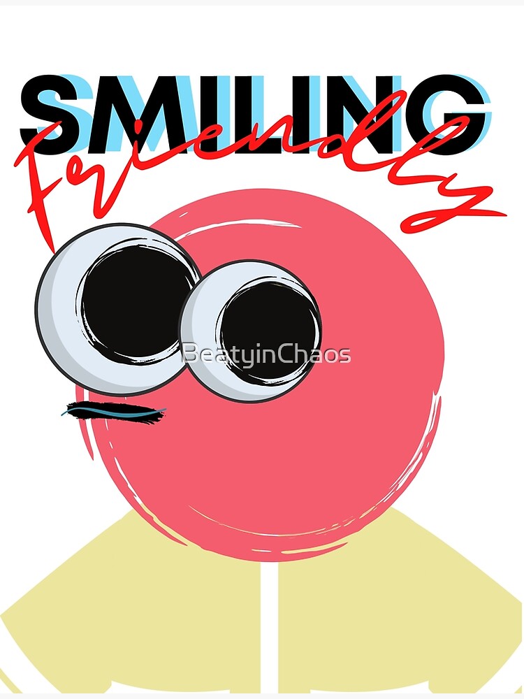 "Smiling Smiling Friends, Smiling friends gleb, " Poster for Sale by ...
