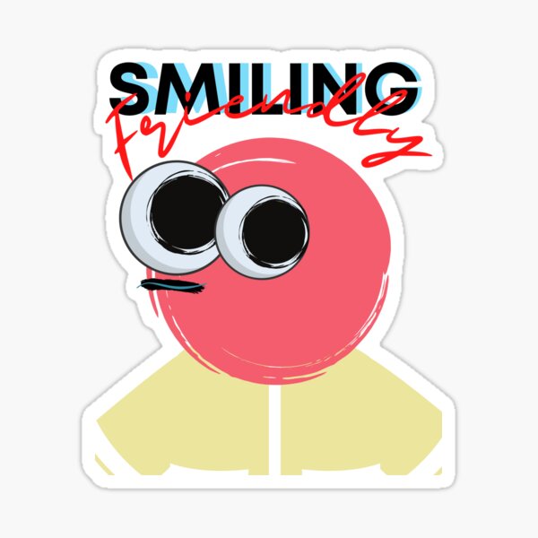 "Smiling Smiling Friends, Smiling friends gleb, " Sticker for Sale by ...