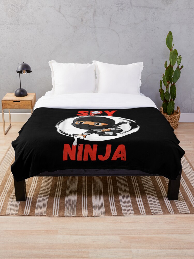 "Cool Spy Gaming Ninjas Gamer Boy Girl Kids Spy Ninja " Throw Blanket ...