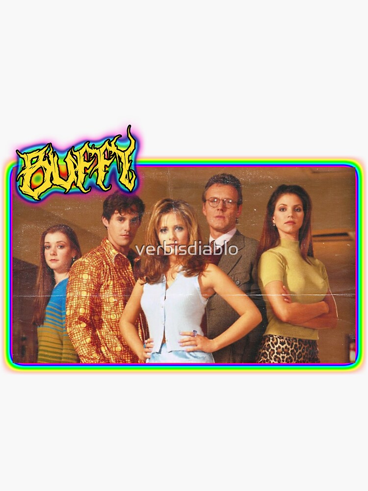 "buffy" Sticker for Sale by verbisdiablo | Redbubble