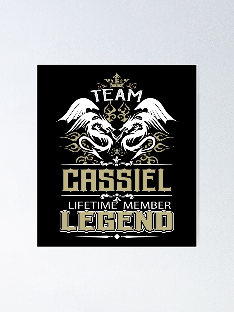 Póster «Camiseta con el nombre de Cassiel - Camiseta con el artículo de ...