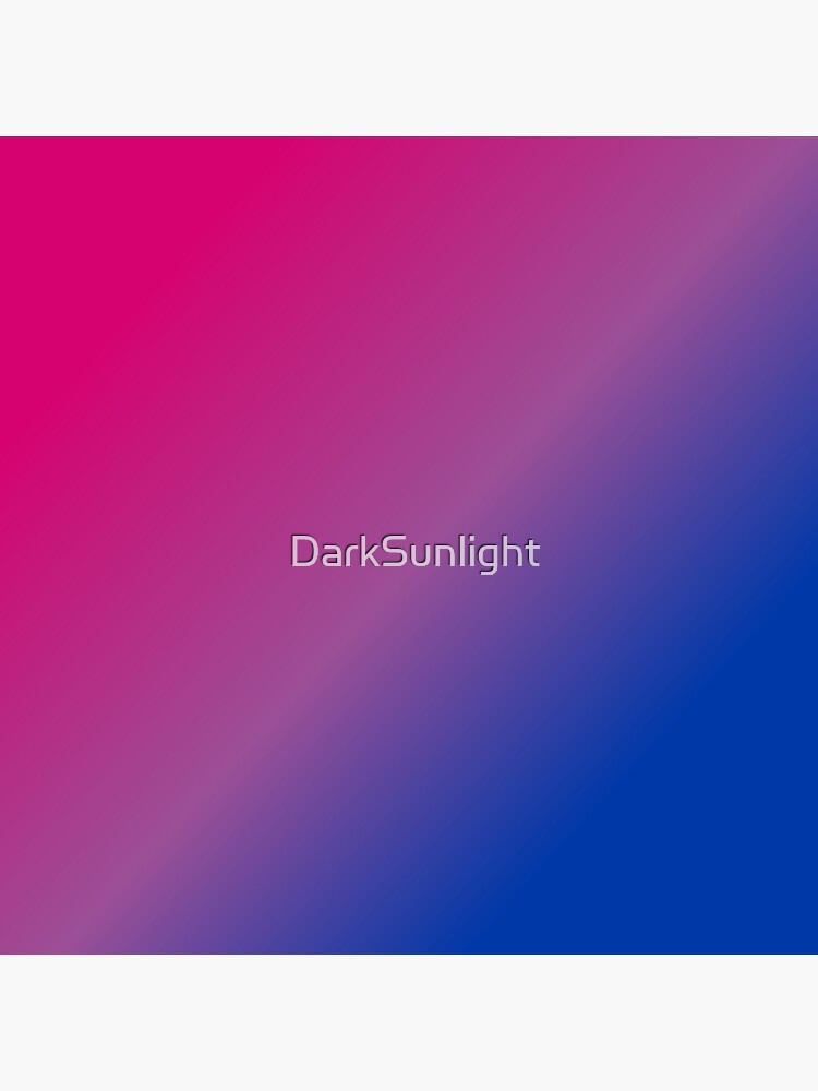 "Bi Pride!" Poster for Sale by DarkSunlight | Redbubble