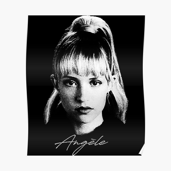 Poster « Angèle - T-shirt Portrait », par SrahenMie | Redbubble