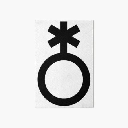 "Non Binary Symbol" Art Board Print for Sale by ArtWithHearts11 | Redbubble