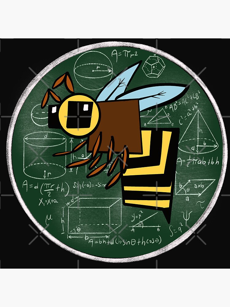"Geometry bee" Poster by OuroborosInc | Redbubble