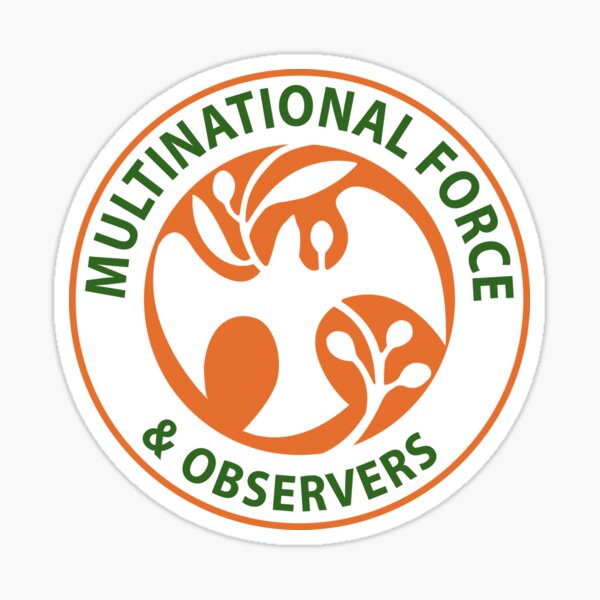 "Multinational Force and Observers (MFO) Insignia X 300" Sticker for ...