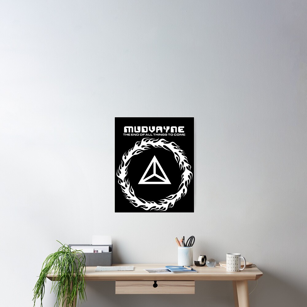 "Mudvayne Logo" Poster for Sale by mantrithesan | Redbubble