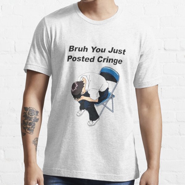 "Shinji Chair Cringe" T-shirt by SweetlyKris | Redbubble