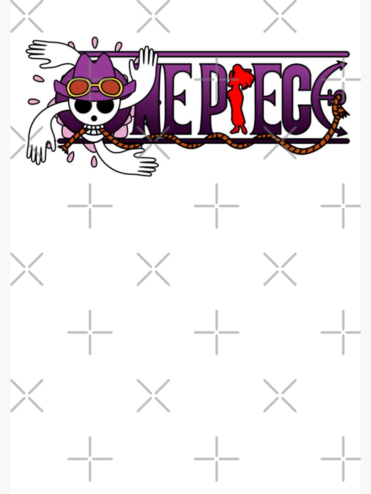 "Nico Robin One Piece Logo , One Piece Logo" Spiral Notebook by ...