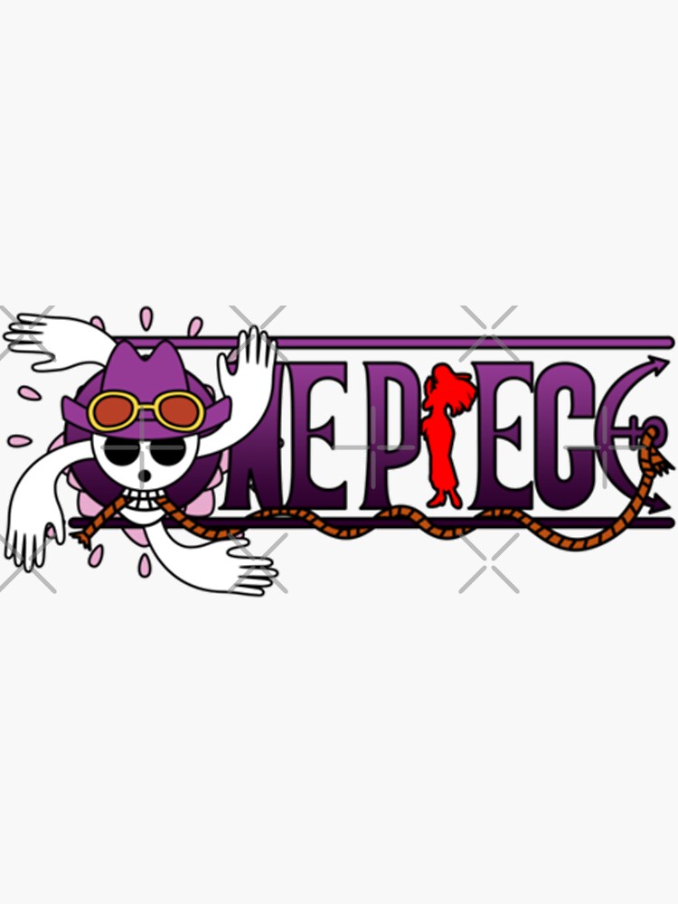 Sticker « Nico Robin One Piece Logo , One Piece Logo », par ...