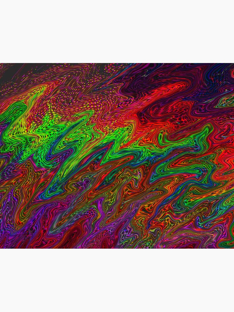 "Rainbow Static" Sticker by Kmack123 | Redbubble