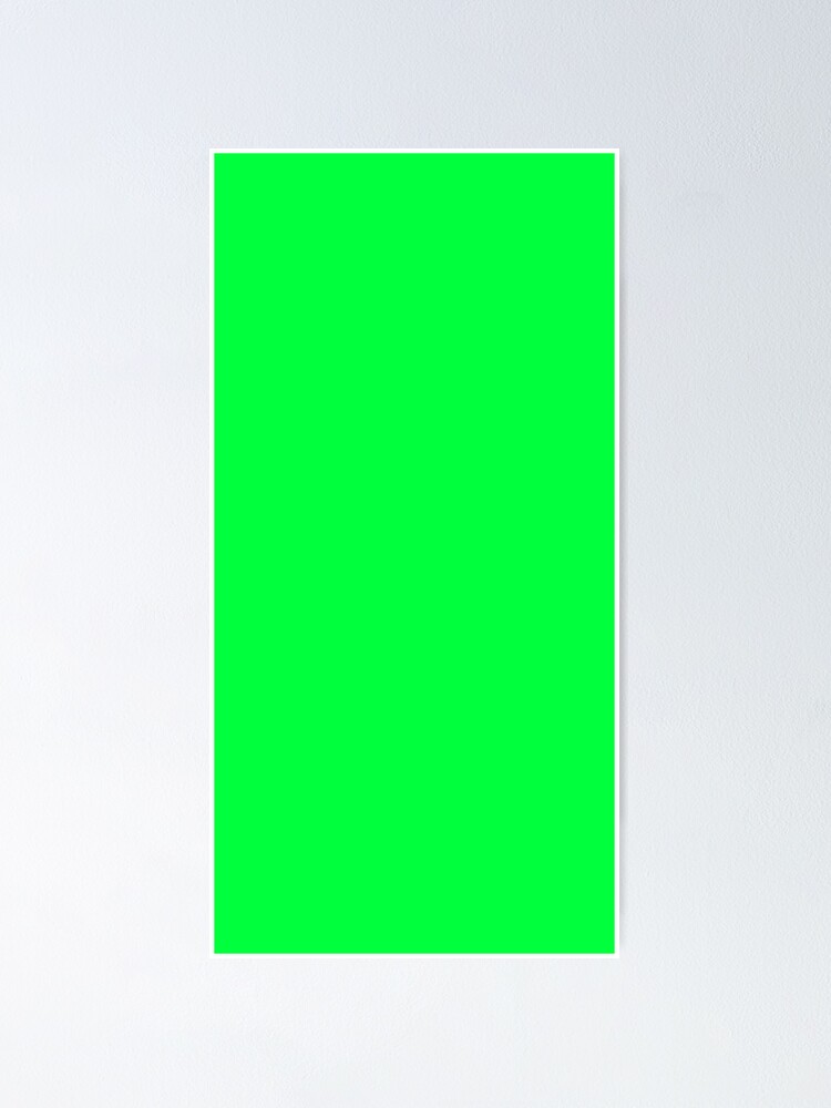 "Green color" Poster for Sale by Paintingforfun | Redbubble