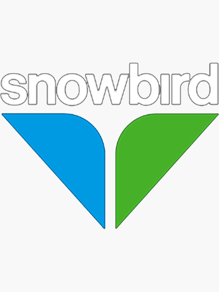 "Snowbird Ski Resort Tourism Essential T-Shirt" Sticker for Sale by ...