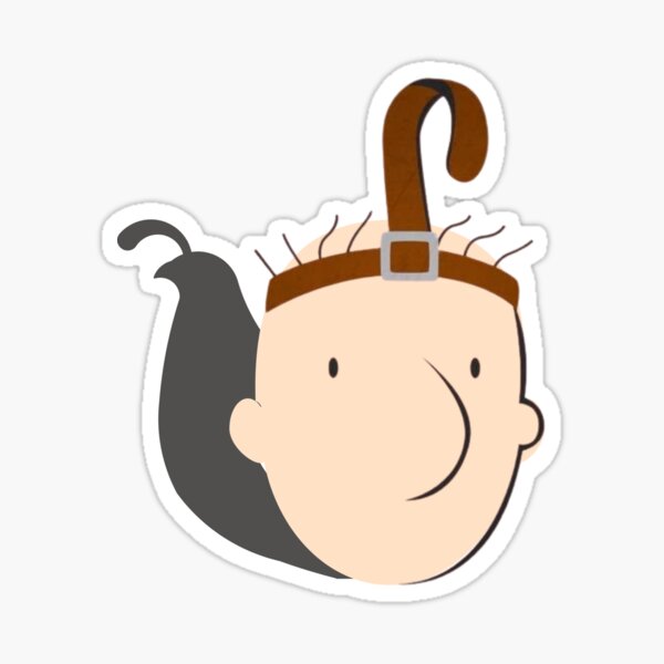"Quail Man" Sticker by Double-Ghost | Redbubble