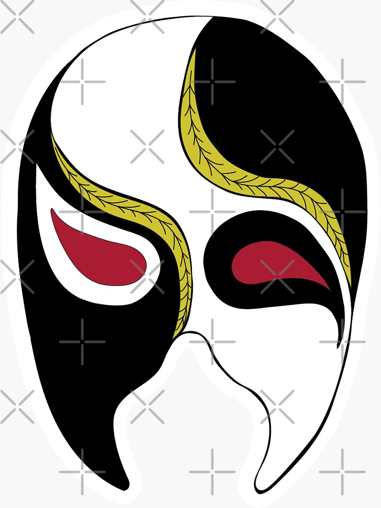 "BJ ALEX Mascara" Sticker for Sale by KronosHeaven | Redbubble