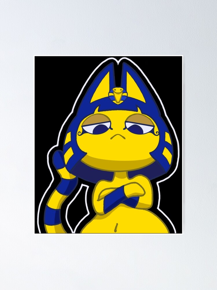 "Ankha " Poster for Sale by BalkisBoutique | Redbubble