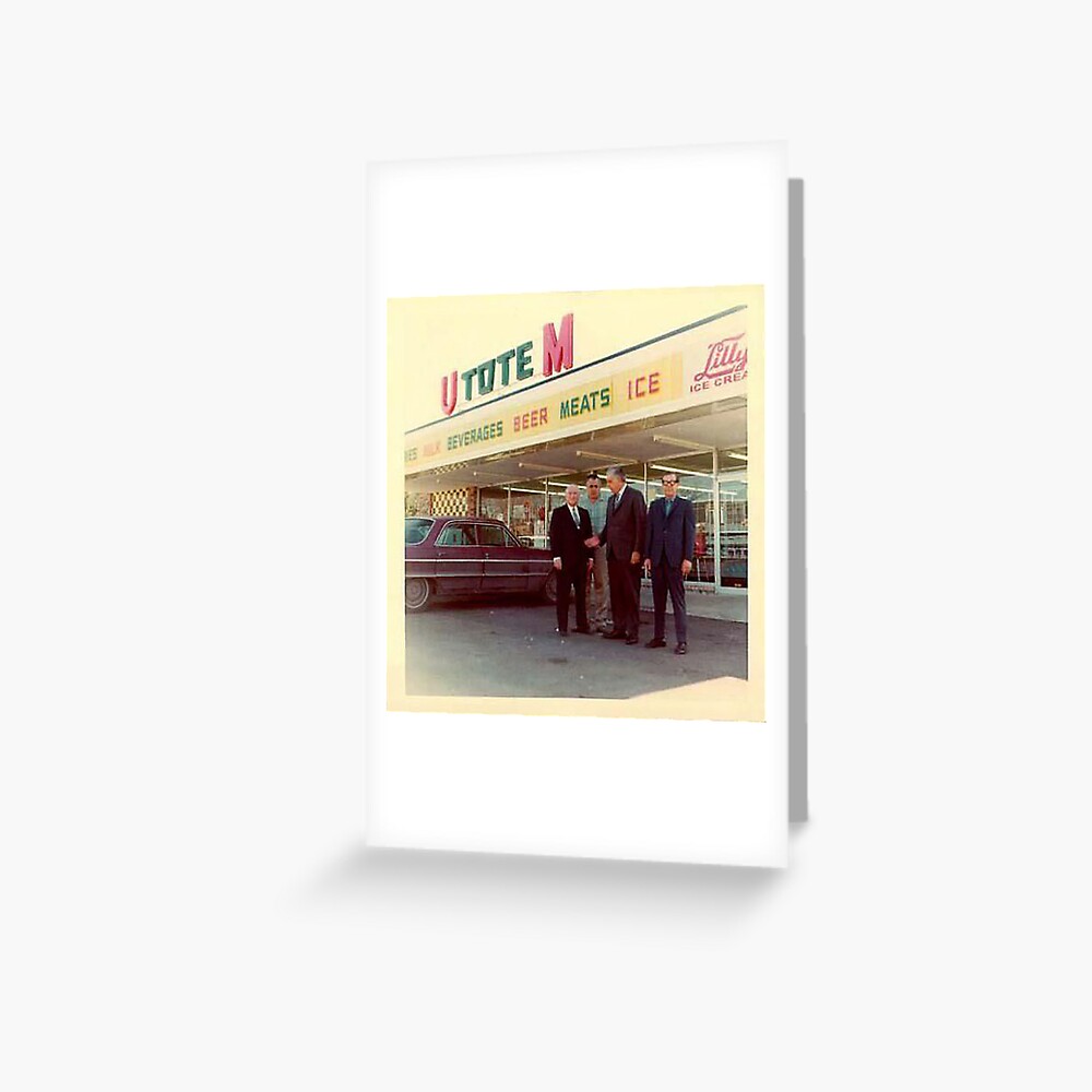 "Remember the UtoteM ? Retro convenience store circa 1970" Greeting ...