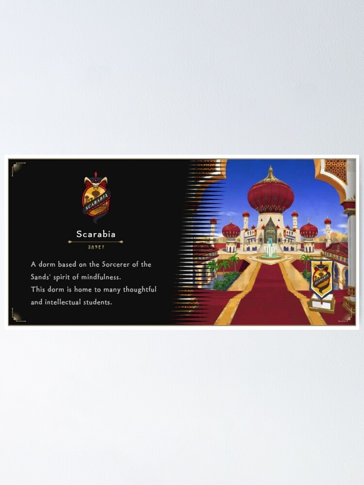 "Scarabia (Twisted Wonderland)" Poster for Sale by trixiestar2 | Redbubble