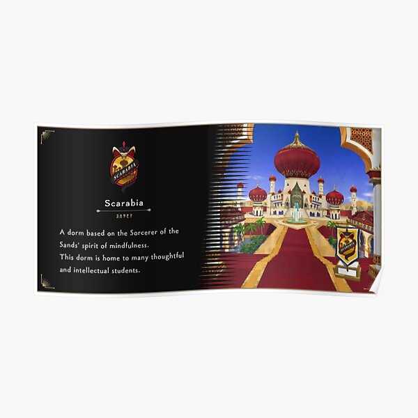 "Scarabia (Twisted Wonderland)" Poster for Sale by trixiestar2 | Redbubble