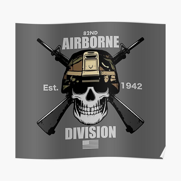 "82nd Airborne Division" Poster by StrongVlad | Redbubble