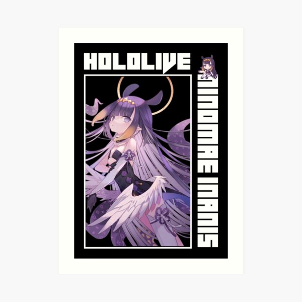 "Hololive - Ninomae Inanis" Art Print for Sale by LittleHolo | Redbubble