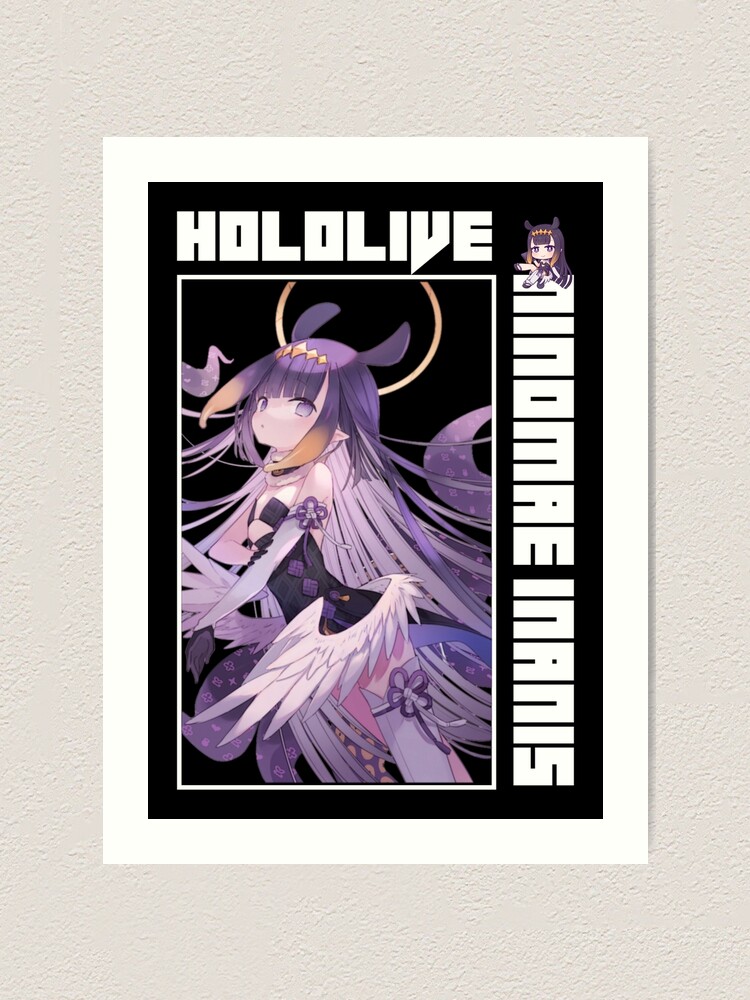 "Hololive - Ninomae Inanis" Art Print for Sale by LittleHolo | Redbubble