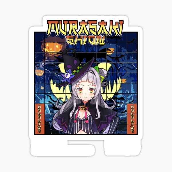 "Hololive - Murasaki Shion" Sticker for Sale by LittleHolo | Redbubble