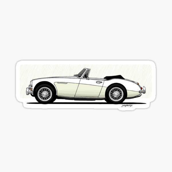 "classic british roadster" Sticker for Sale by goseatonio | Redbubble