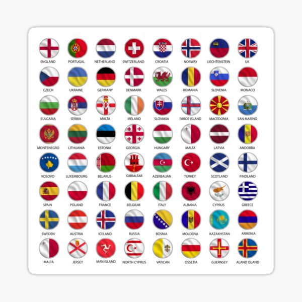 "European country" Sticker for Sale by Alair-In | Redbubble