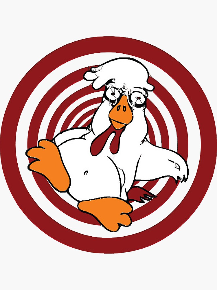 "Beware the Anteater Chicken! " Sticker for Sale by ckmkoezg | Redbubble